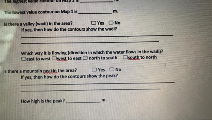 Solved Part 1 Use Map 1 for this exercise. The scale of the | Chegg.com