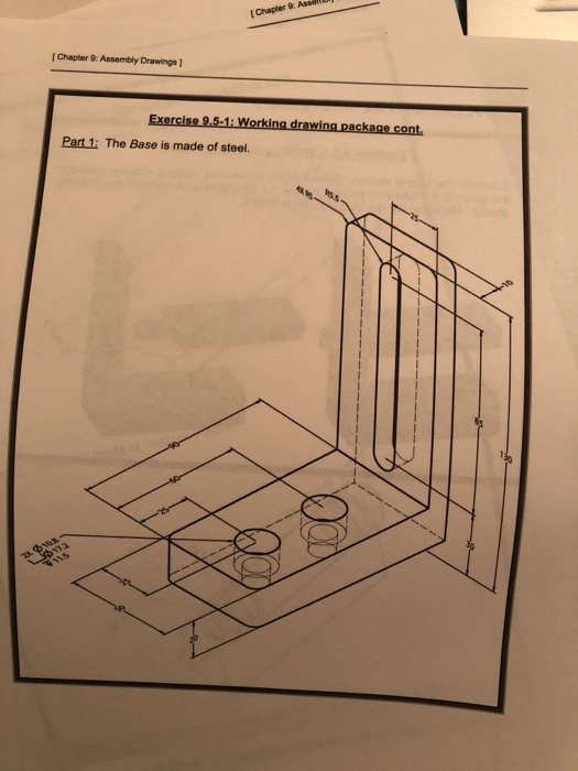 IFTH EDITION Chapter 9 Assembly Drawings 9.5) | Chegg.com
