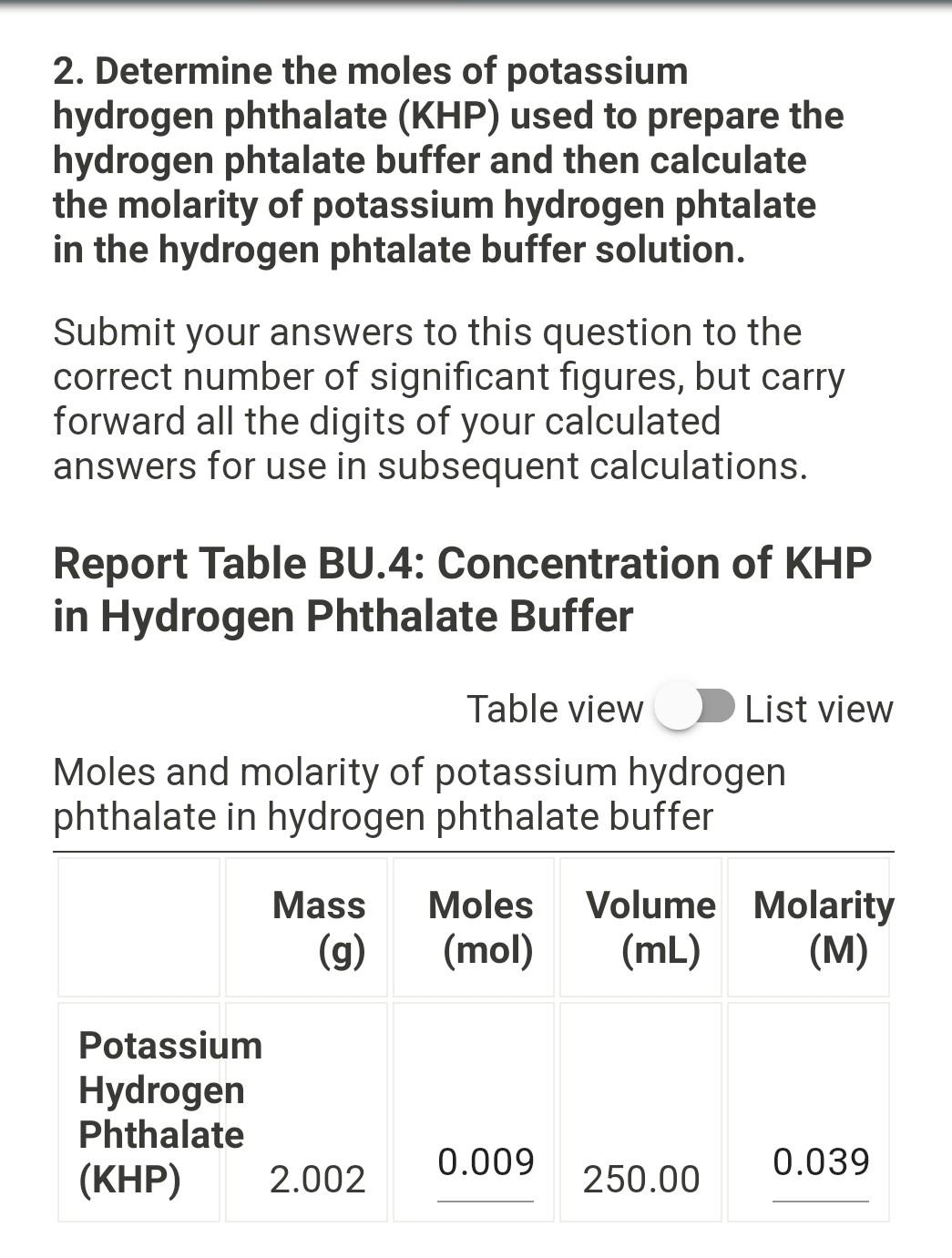 Solved 1. Determine the moles of each compound used to | Chegg.com