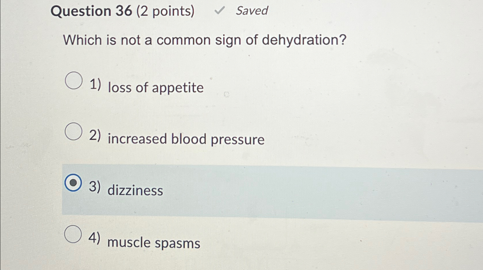 Solved Question 36 (2 ﻿points) ﻿SavedWhich is not a common | Chegg.com