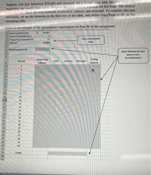 Solved Please answer question in the Excel spreadsheet | Chegg.com