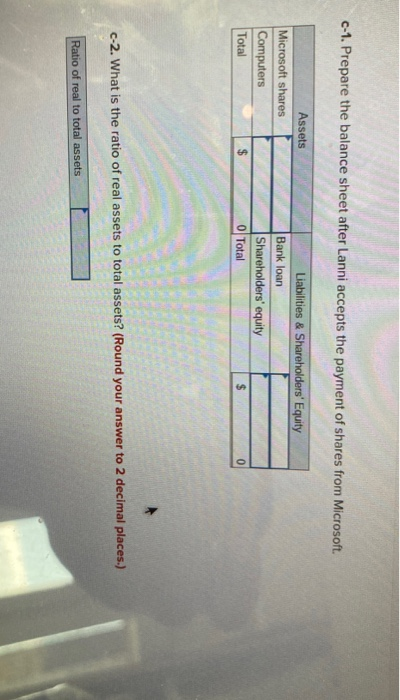 Solved nop Save & Exit Sub Lanni Products is a start-up | Chegg.com