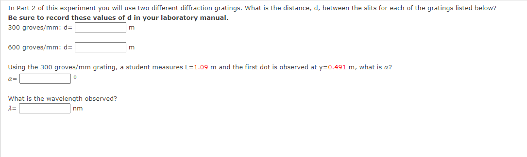 Solved In Part 2 ï Of This Experiment You Will Use Two Chegg