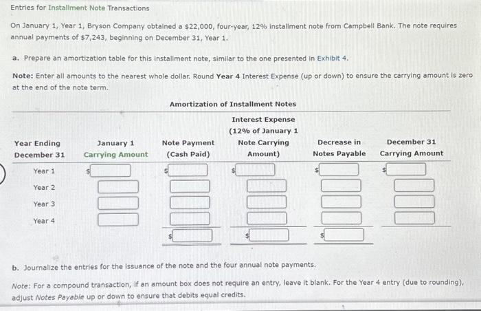 Solved b. Joumalize the entries for the issuance of the note | Chegg.com