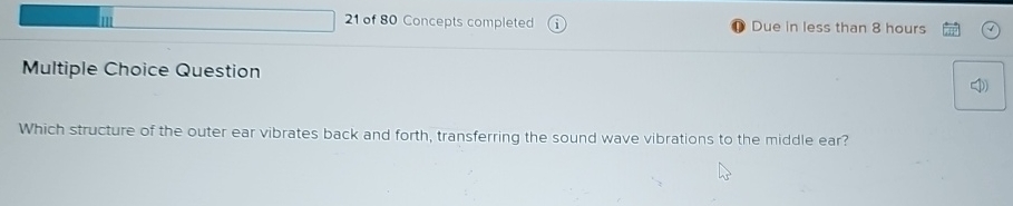 Solved 21 ﻿of 80 ﻿Concepts completed(i)Due in less than 8 | Chegg.com