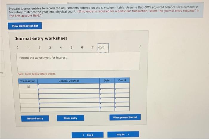 Solved Comprehensive Problem Bug-Off Exterminators (Static) | Chegg.com