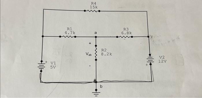 Solved Figure 5. Circuit 2 Short Circuit Measurement Setup. | Chegg.com