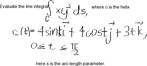 Solved Evaluate the line integral where c is the helix | Chegg.com