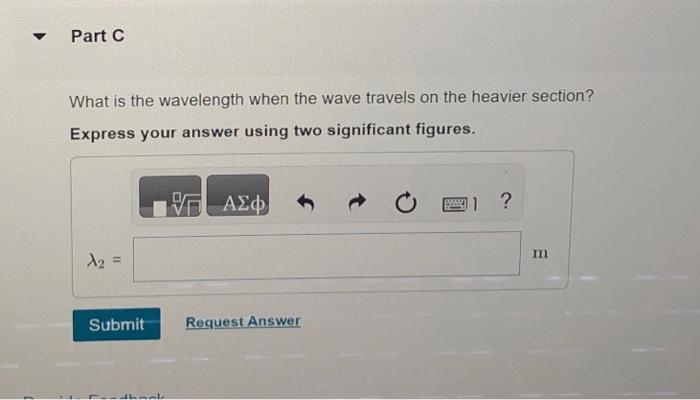 Solved What is the wavelength on the lighter section of the | Chegg.com