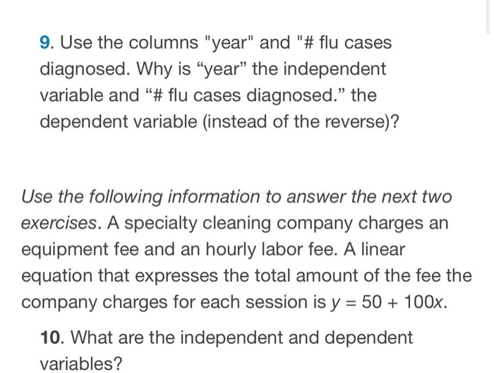 Solved 19. Does the scatter plot appear linear? Strong or | Chegg.com