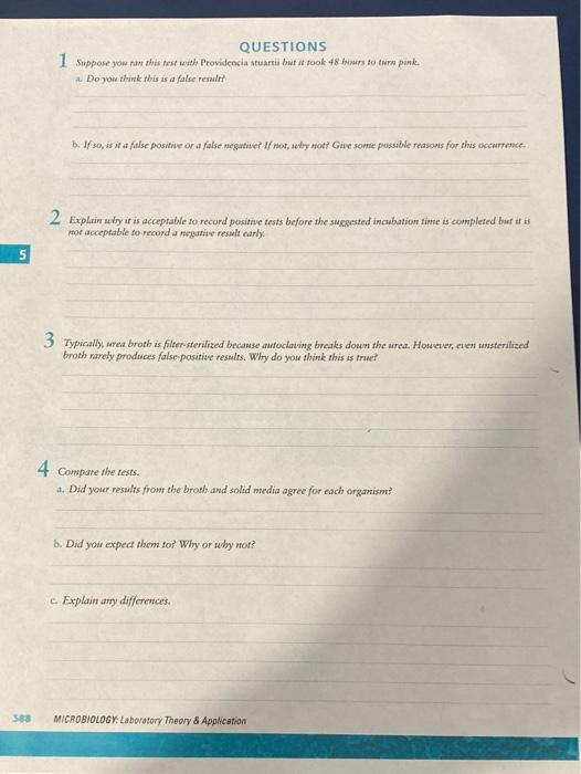 Solved Name Dale Lab Section DATA SHEET I was present and | Chegg.com