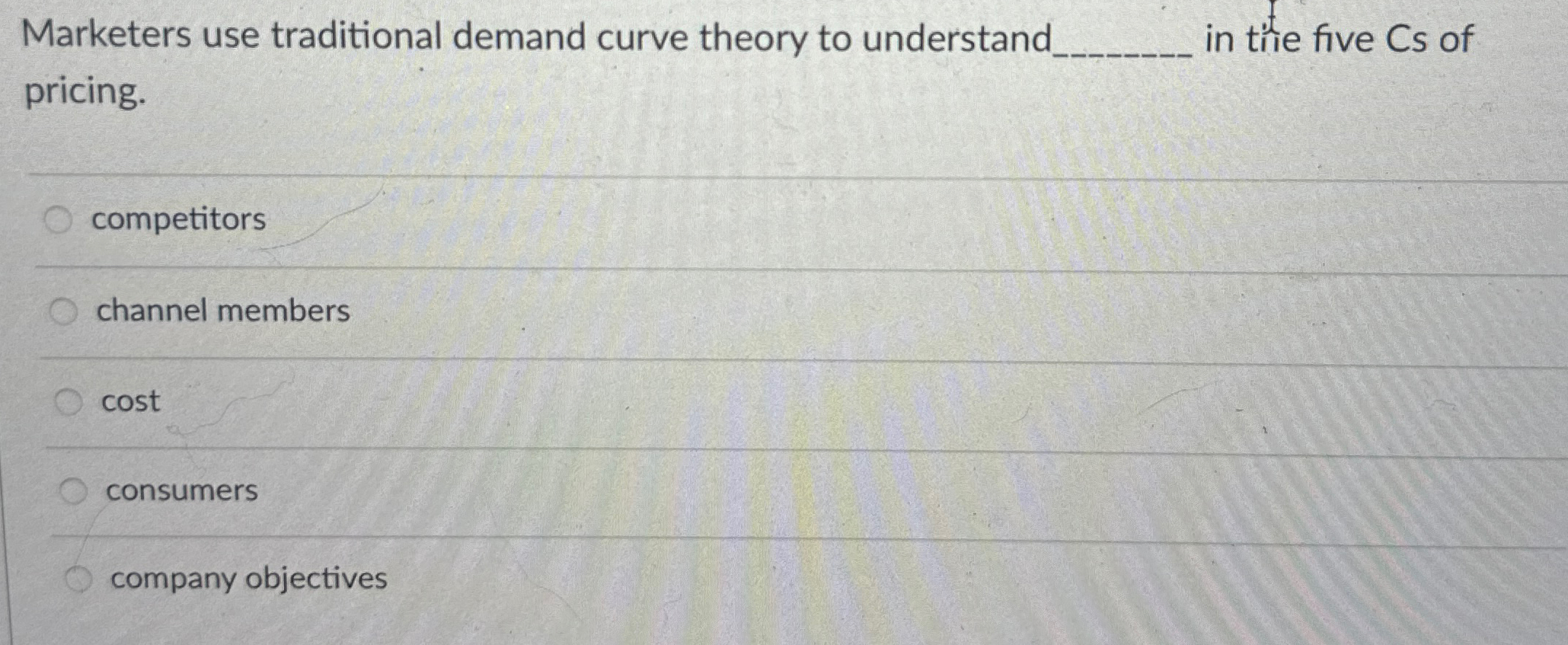 Solved Marketers use traditional demand curve theory to | Chegg.com