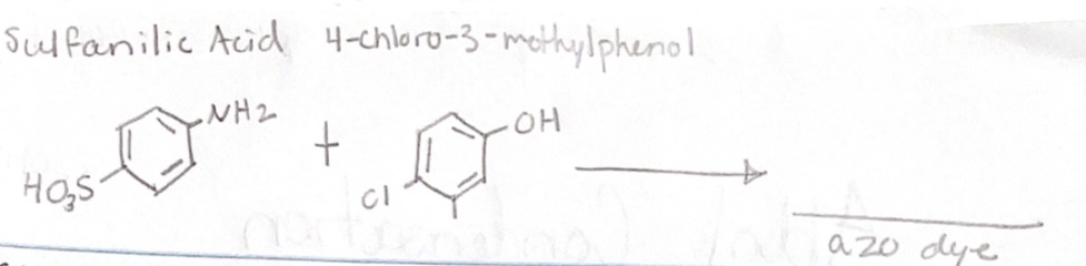 Solved What azo dye is made from the phenol: | Chegg.com