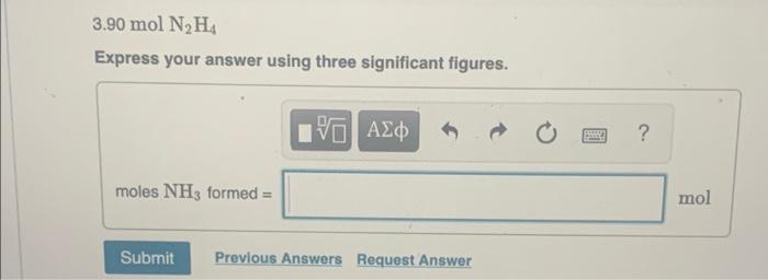 Solved Calculate how many moles of NH3 form when each | Chegg.com