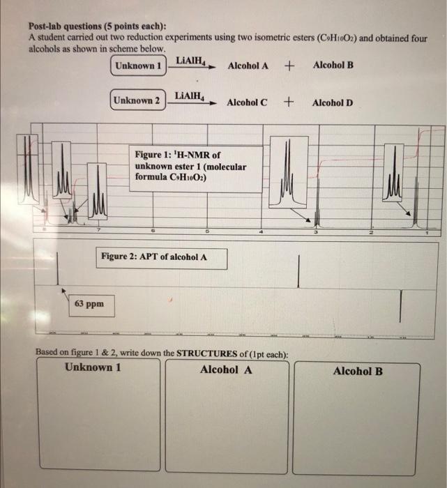 Solved Post-lab questions ( 5 points each): A student | Chegg.com