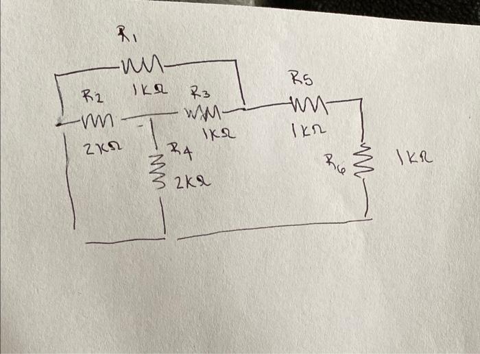 Solved Calculate the equivalent resistance of this circuit | Chegg.com