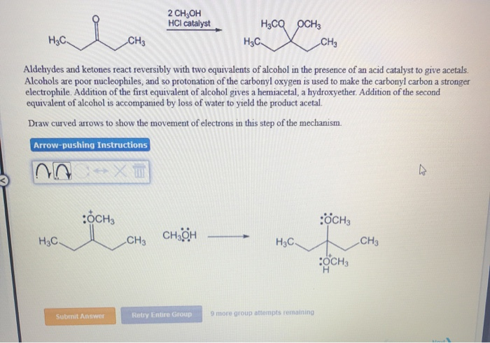 Solved 2 CH3OH HCl catalyst H3COOCH3 нас CH3 H₂C. CH3 | Chegg.com