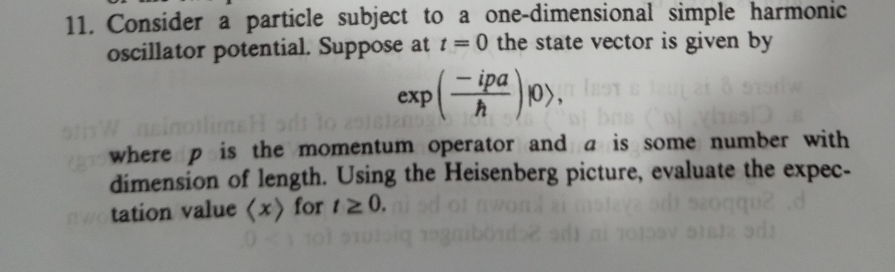 Consider a particle subject to a one-dimensional | Chegg.com