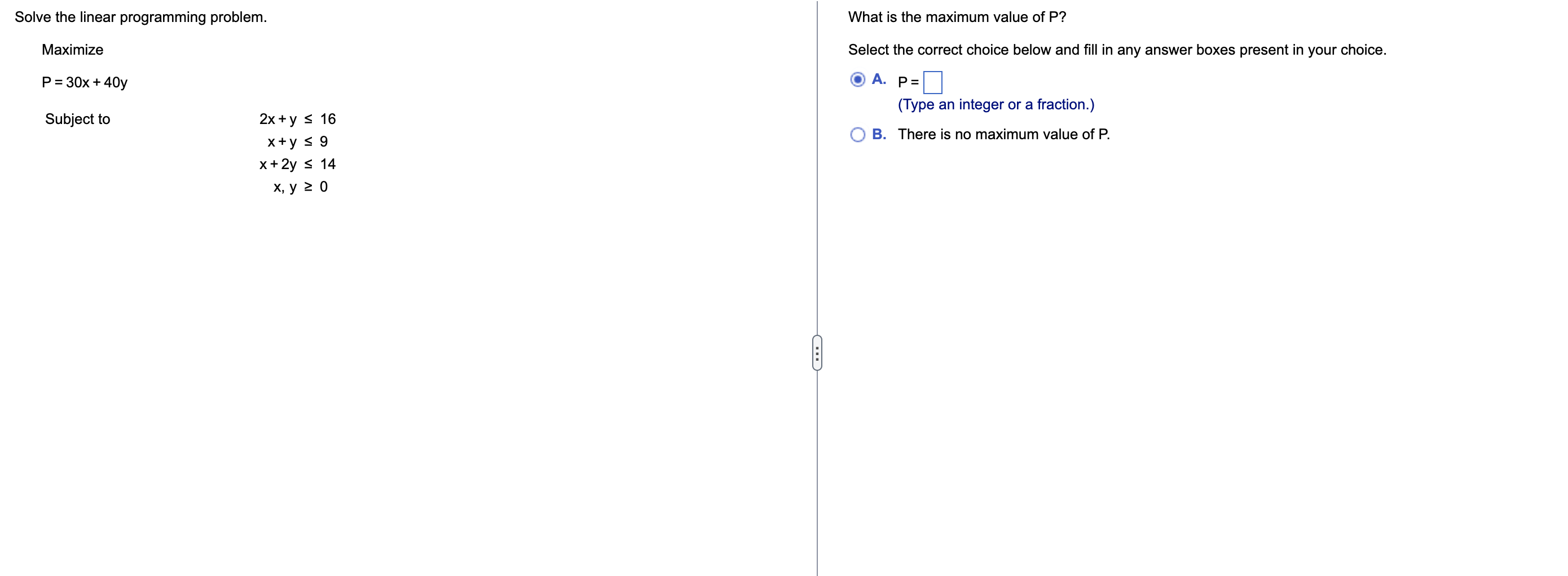 Solved Solve The Linear Programming 5662