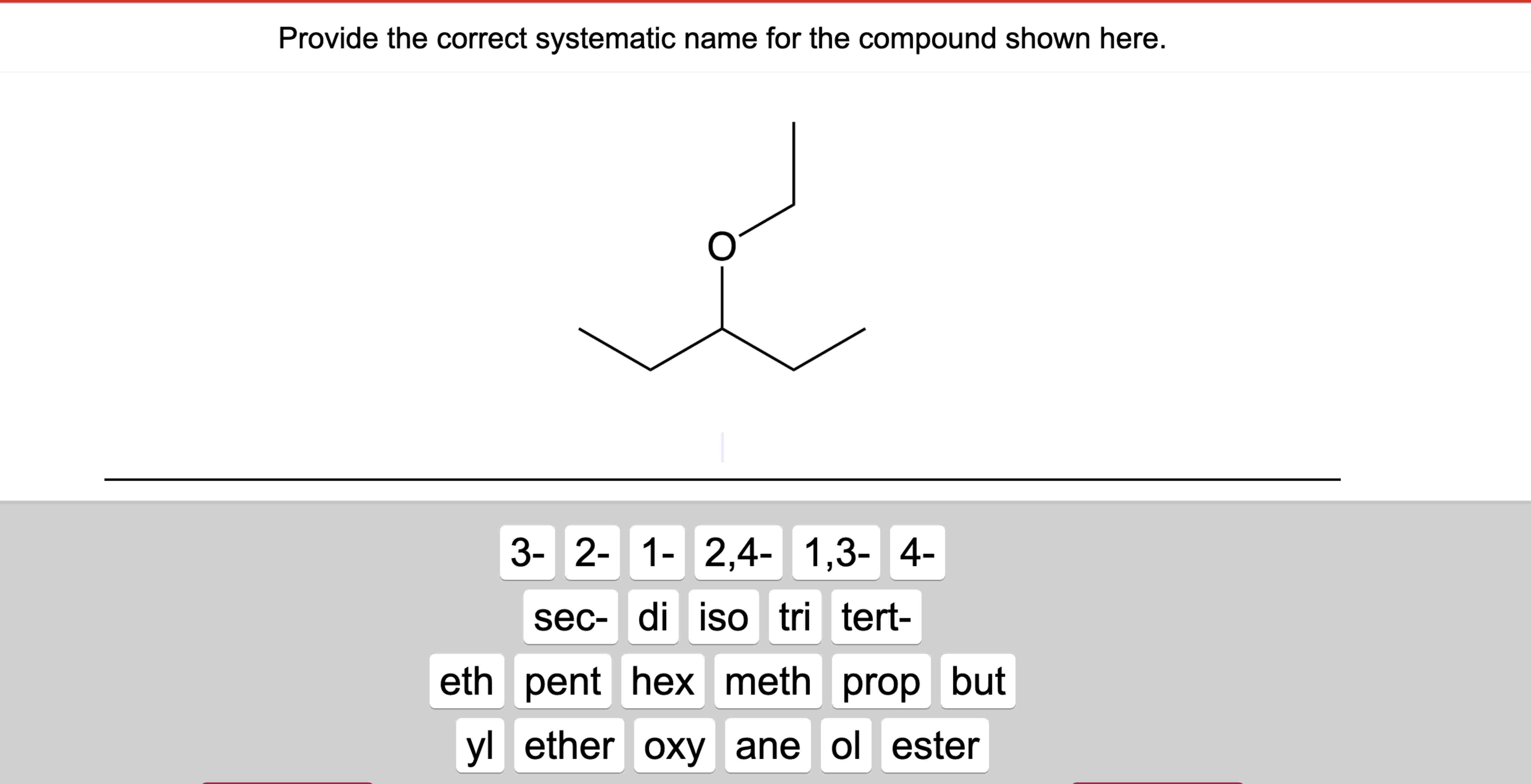 Provide the correct systematic name for the two | Chegg.com