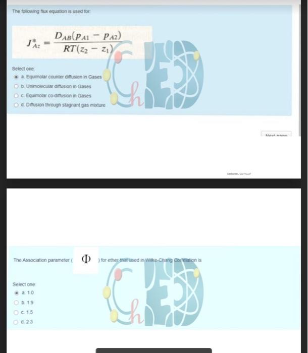 Solved The following fux equation is used to JA: DAB(PAL - | Chegg.com