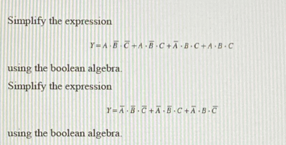 Solved Simplify the | Chegg.com