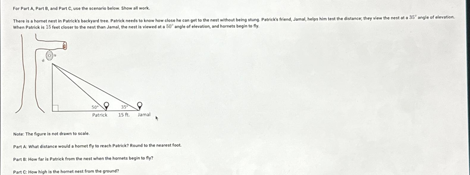 Solved For Part A, ﻿Part B, ﻿and Part C, ﻿use the scenario | Chegg.com