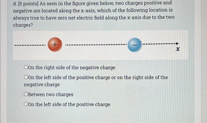 Solved Problem 5. [20 points] Two positive charges, | Chegg.com