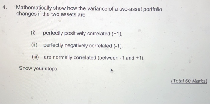 Solved 4. Mathematically show how the variance of a | Chegg.com