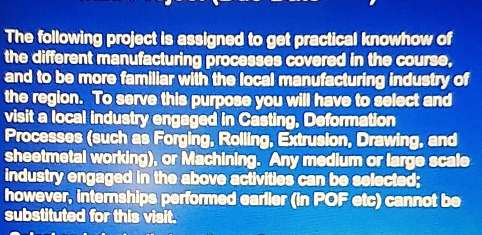 Solved The following profect is assigned to get practical | Chegg.com