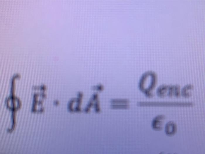 Solved QUESTION 1 La siguiente ecuación Qenc Ē. då se le | Chegg.com