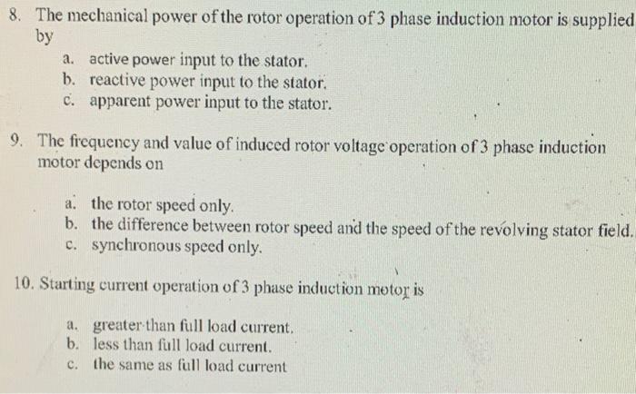 1. The equation for computing total apparent power | Chegg.com