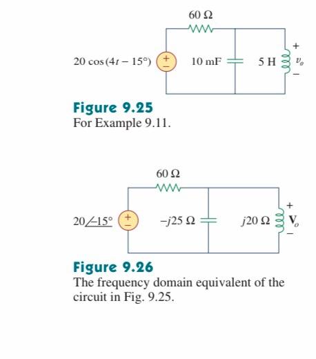 Solved Determine vo (t) in the circuit of Fig. 9.25.using | Chegg.com