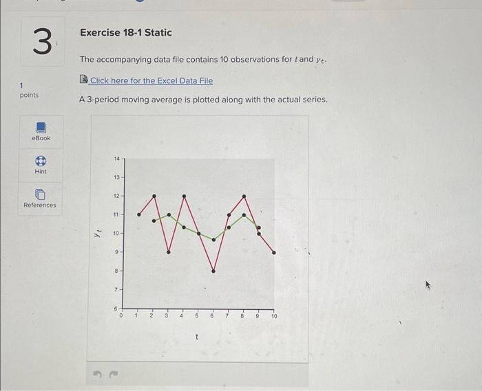 Solved The accompanying data file contains 10 observations | Chegg.com