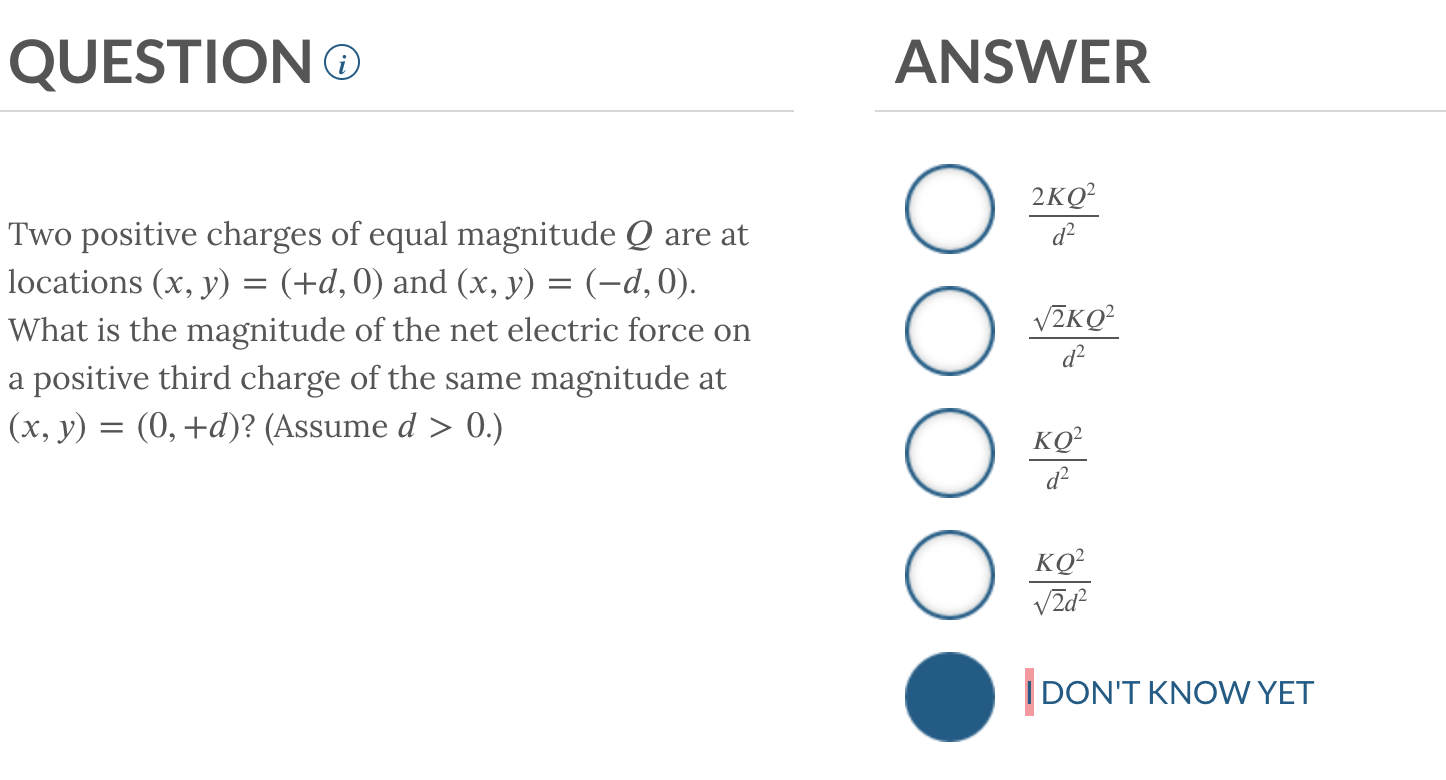 Solved Two positive charges of equal magnitude Q ﻿are | Chegg.com