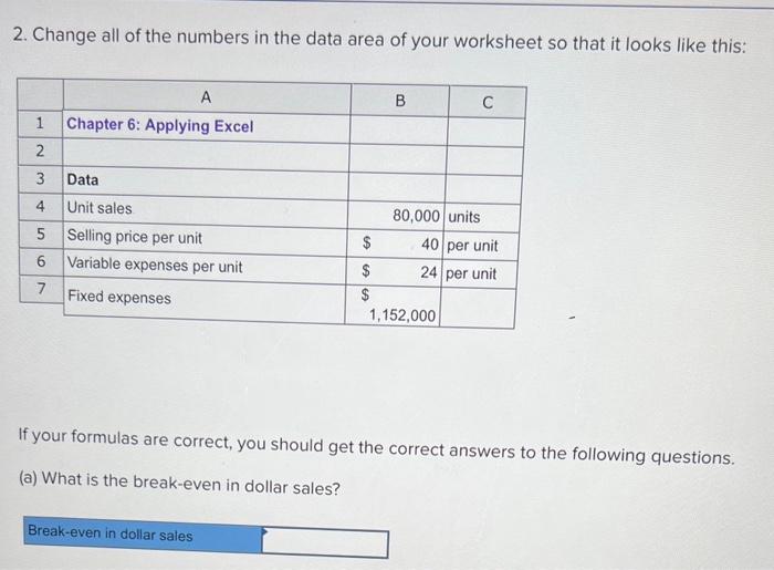 Solved Download the Applying Excel form and enter formulas | Chegg.com