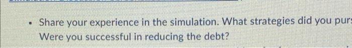 Try the simulator and see what your results | Chegg.com