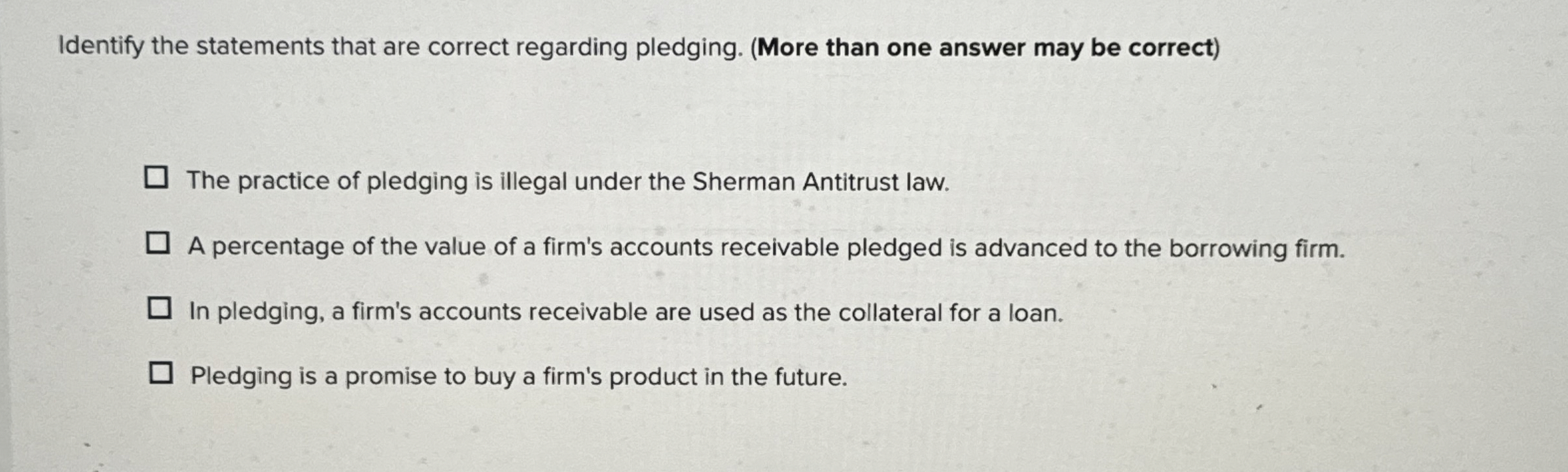 Solved Identify the statements that are correct regarding | Chegg.com