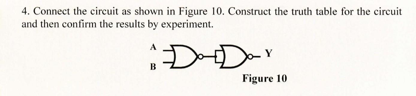 Solved 4. Connect the circuit as shown in Figure 10. | Chegg.com