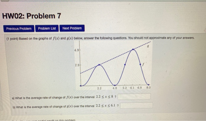 Solved HW02: Problem 7 Previous Problem Problem List Next | Chegg.com