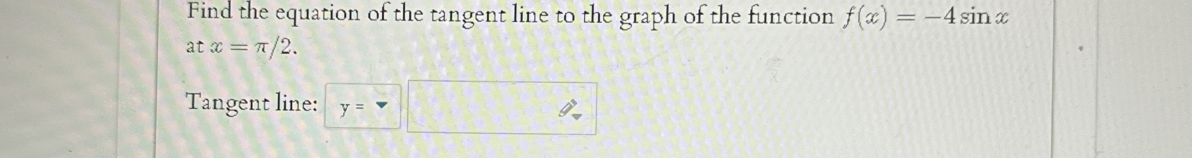 Solved Find the equation of the tangent line to the graph of | Chegg.com