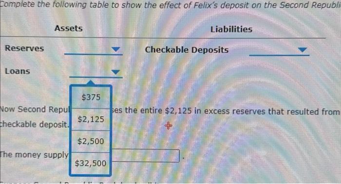 Solved Suppose again that checkable deposits started off at | Chegg.com