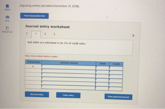 Solved Required Information Problem 7-2A Estimating and | Chegg.com