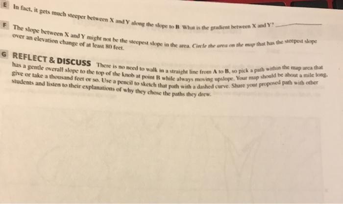 Solved Topographic Map Construction Activity 9.3 Name | Chegg.com