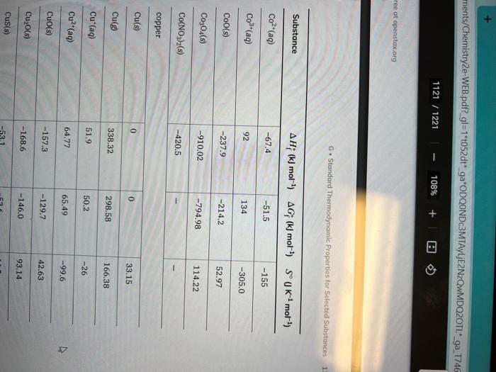 (3) Use the standard entropy data in Appendix G of | Chegg.com