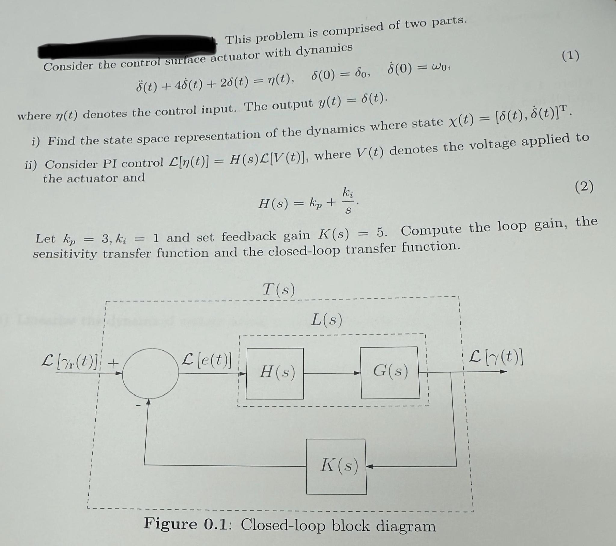 Solved This problem is comprised of two parts.Consider the | Chegg.com