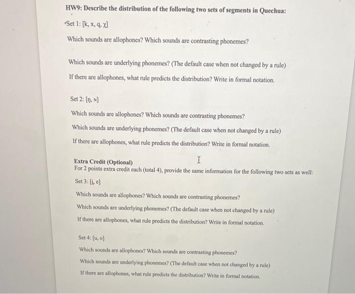 (Nis a uvular nasal; consonants marked with ' are | Chegg.com