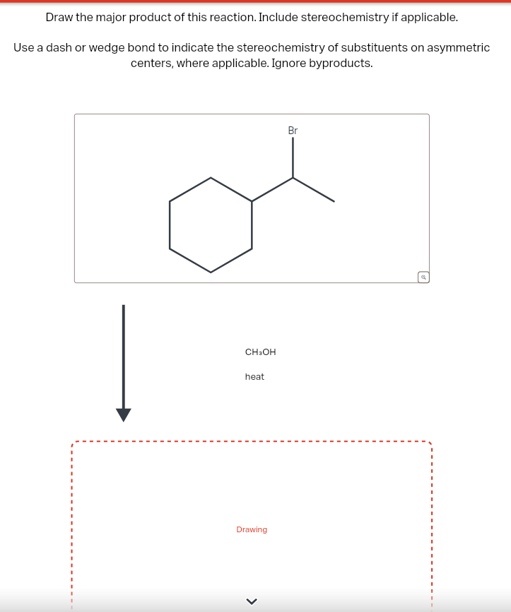 Draw the major product of this reaction. Include | Chegg.com