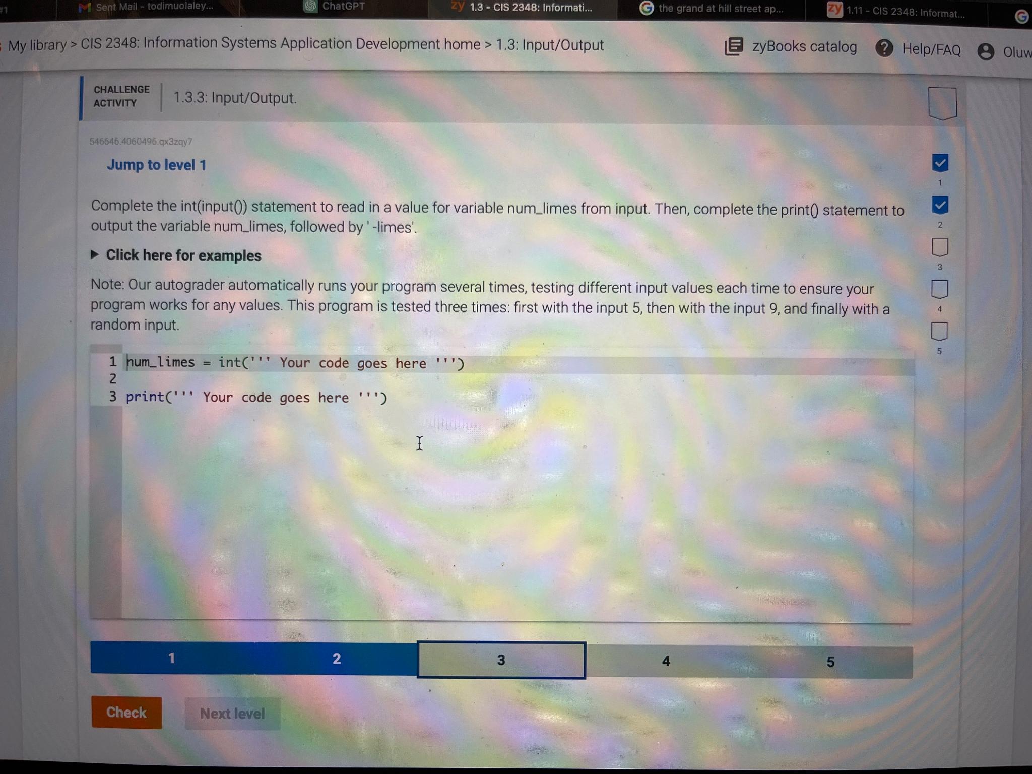 Solved M Sent Mail - ﻿todimuolaley...ChatGPTthe grand at | Chegg.com