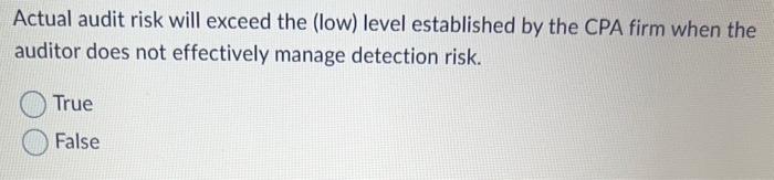 Solved Factual misstatements are detected when performing | Chegg.com